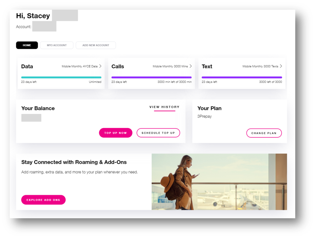 How to: Choose a Prepay Plan