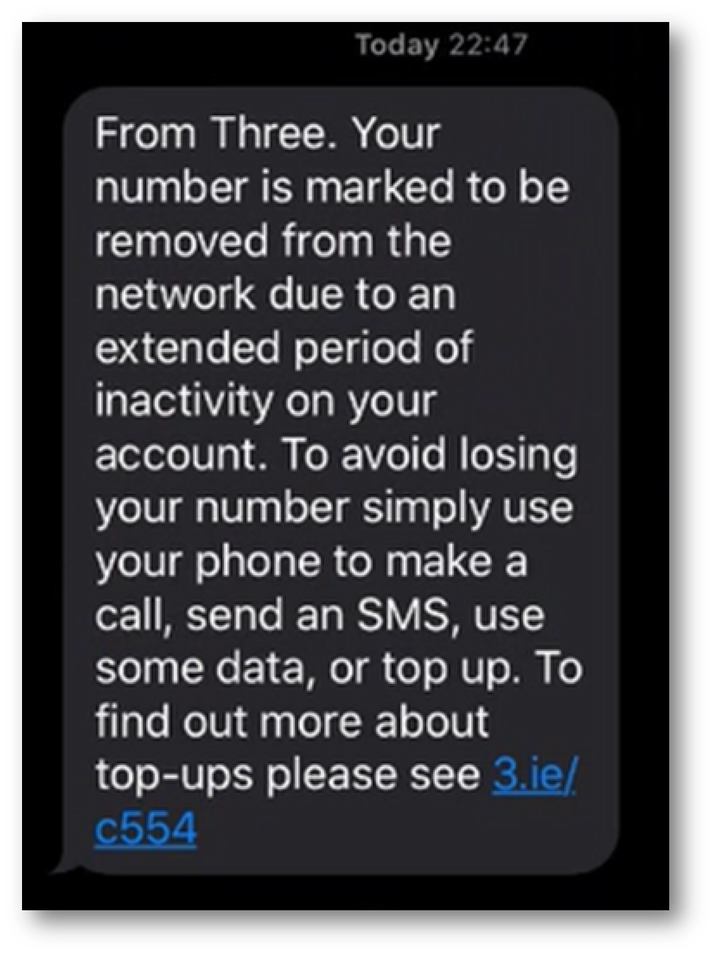 All About: Keeping your Prepay Number Active