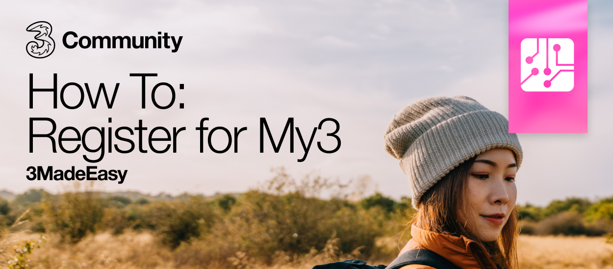 How To: Register for My3