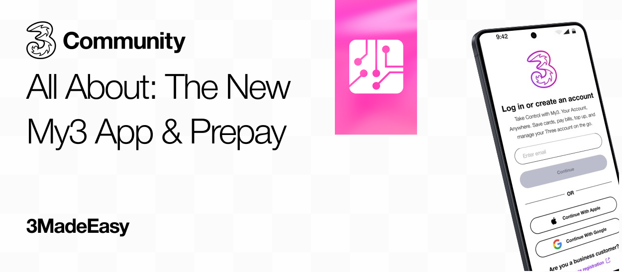 All About: The New My3 App & Prepay